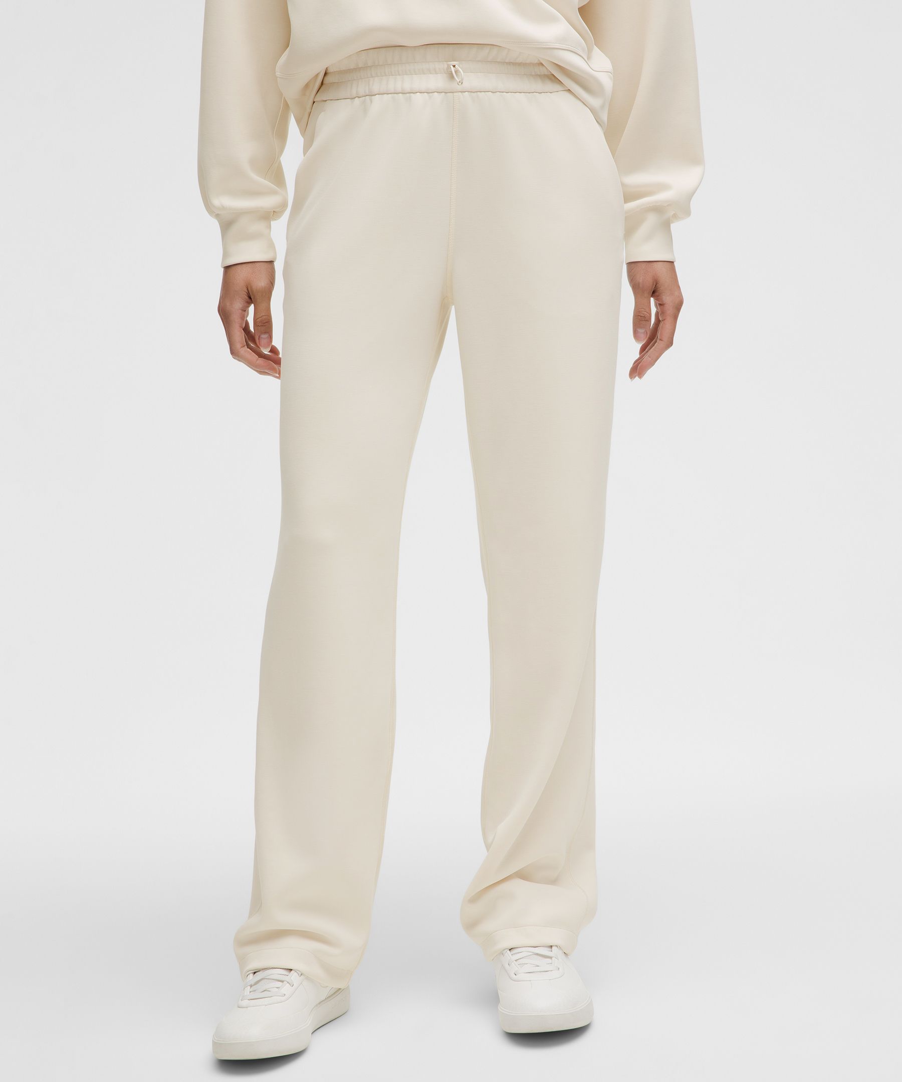 Lululemon Softstreme High-Rise Pant - Light Ivory | Editorialist